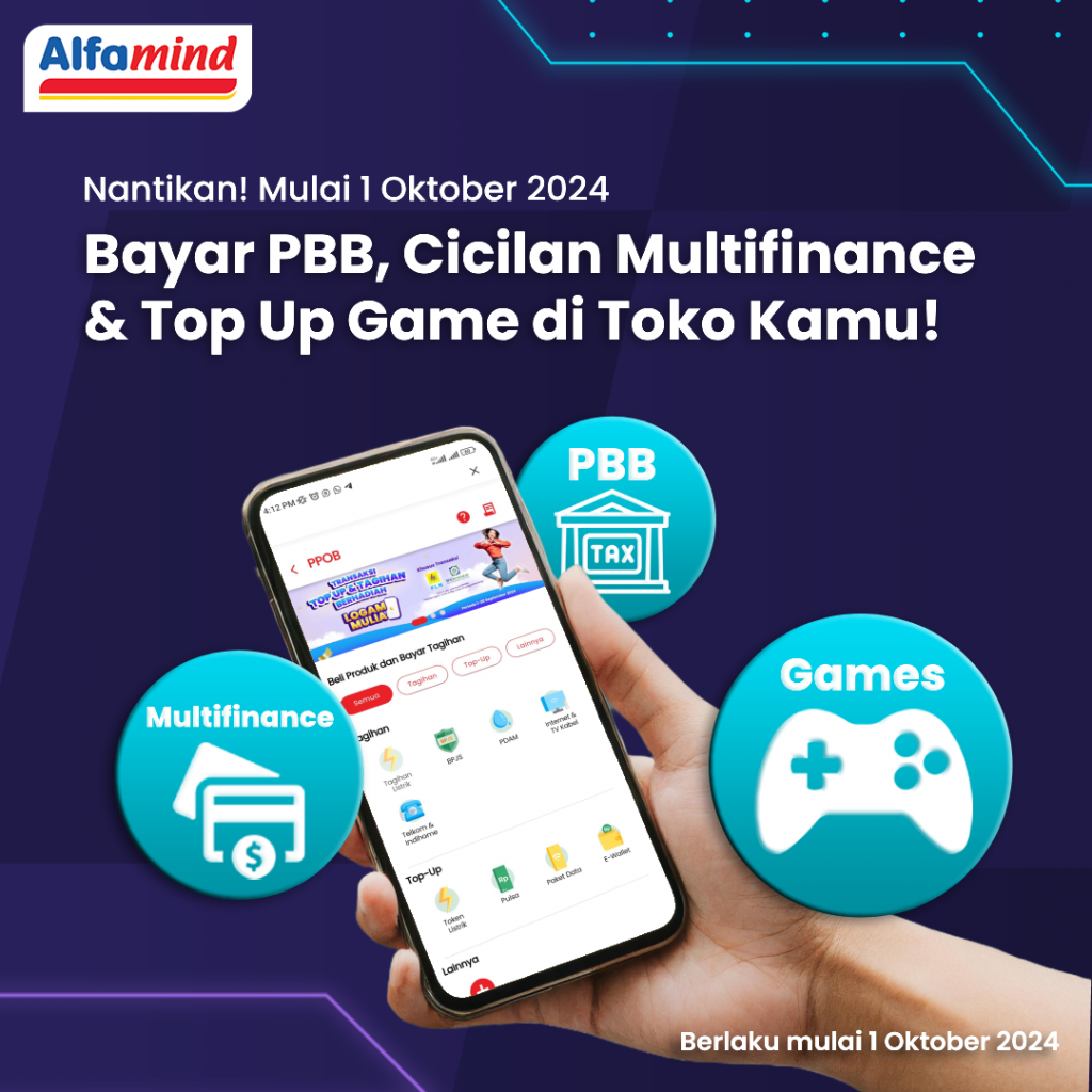 Layanan Baru Alfamind: Bisa Bayar Cicilan Hingga Top Up Games! - blog alfamind